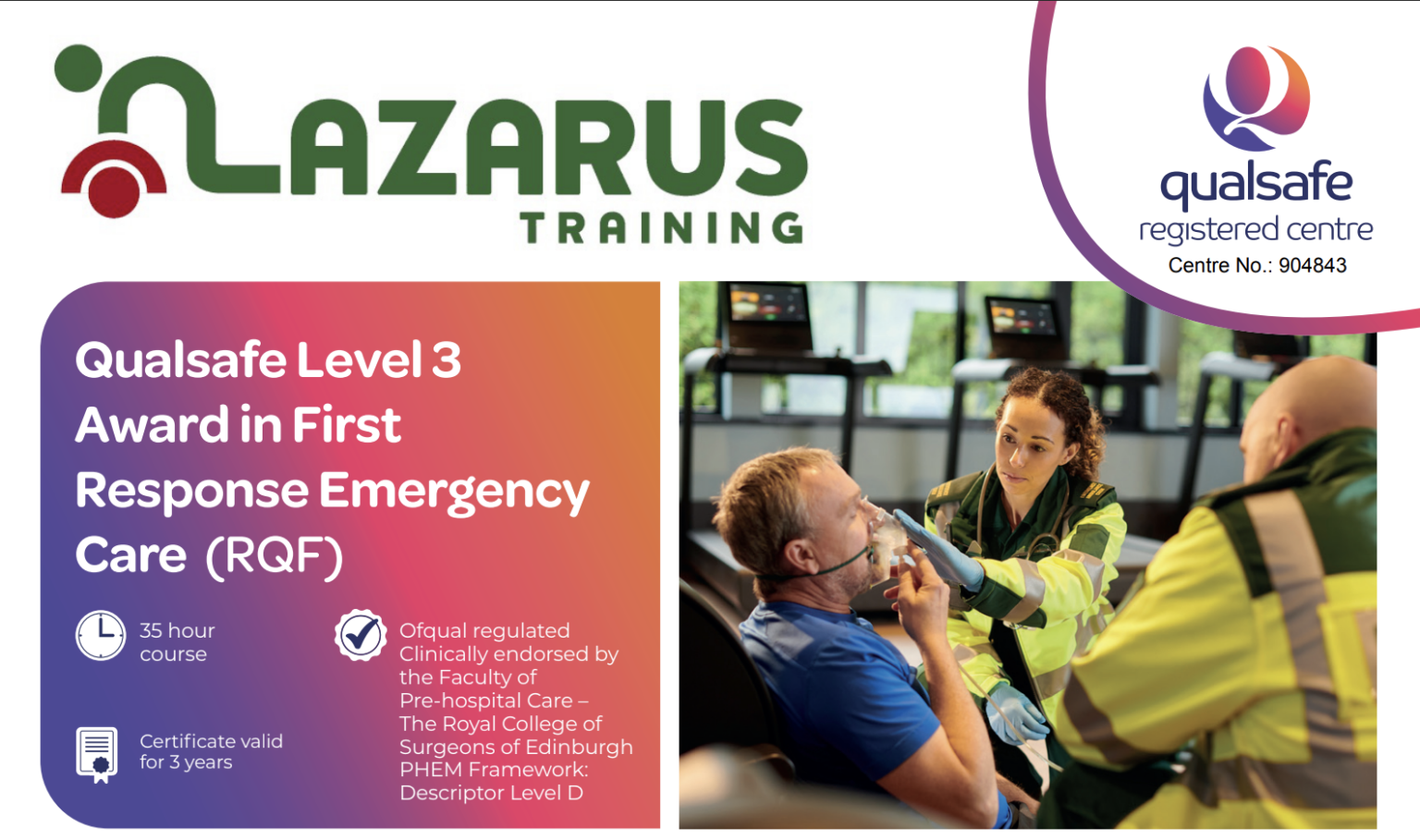 First Response Emergency Care [FREC] Level 3. – Ready? We prepare ...